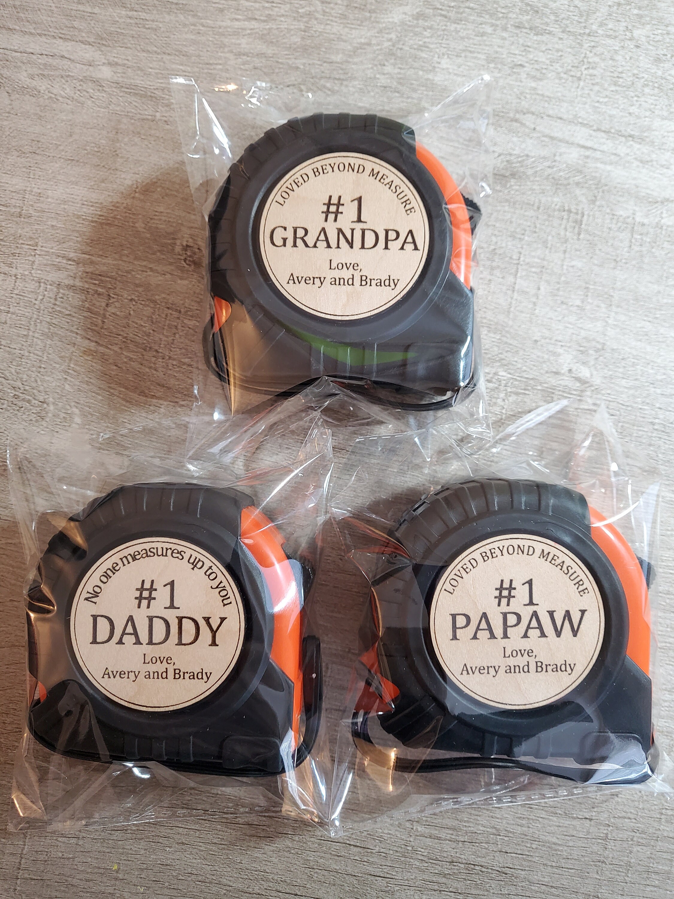 Personalized Tape Measure Gift for Dad, Custom Measuring Tape Gift for ...