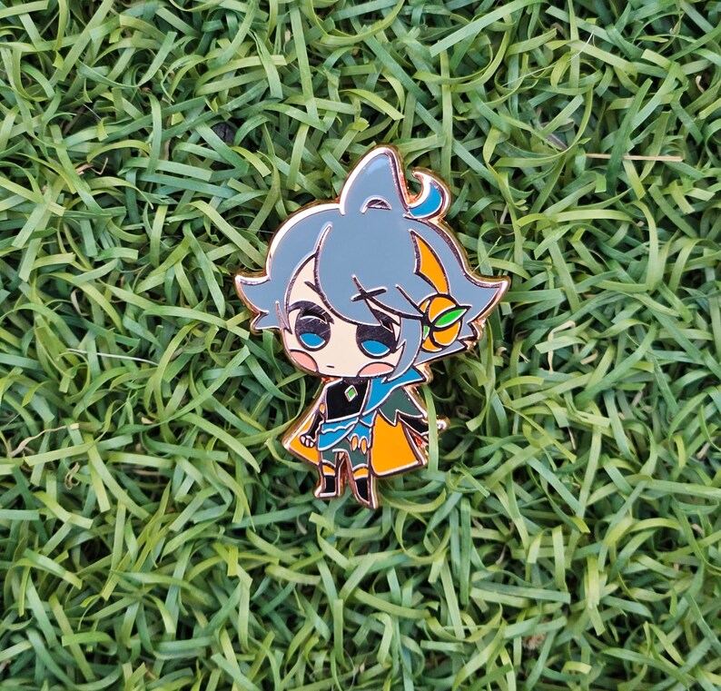 Alhaitham and Kaveh Genshin Impact Enamel Pin - Etsy