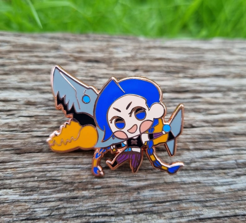 Jinx Enamel Pin Arcane - Etsy