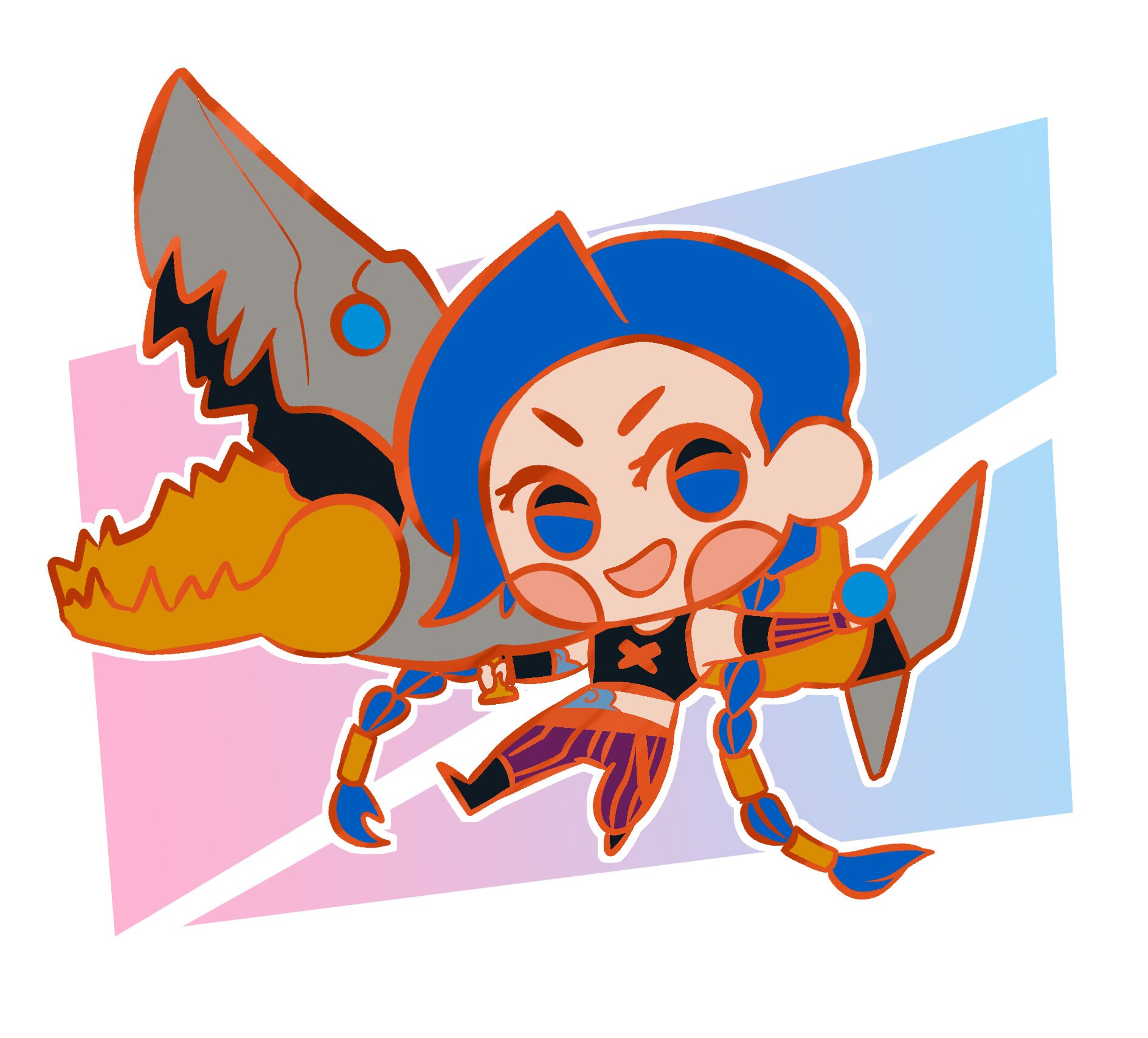 Jinx Enamel Pin Arcane - Etsy