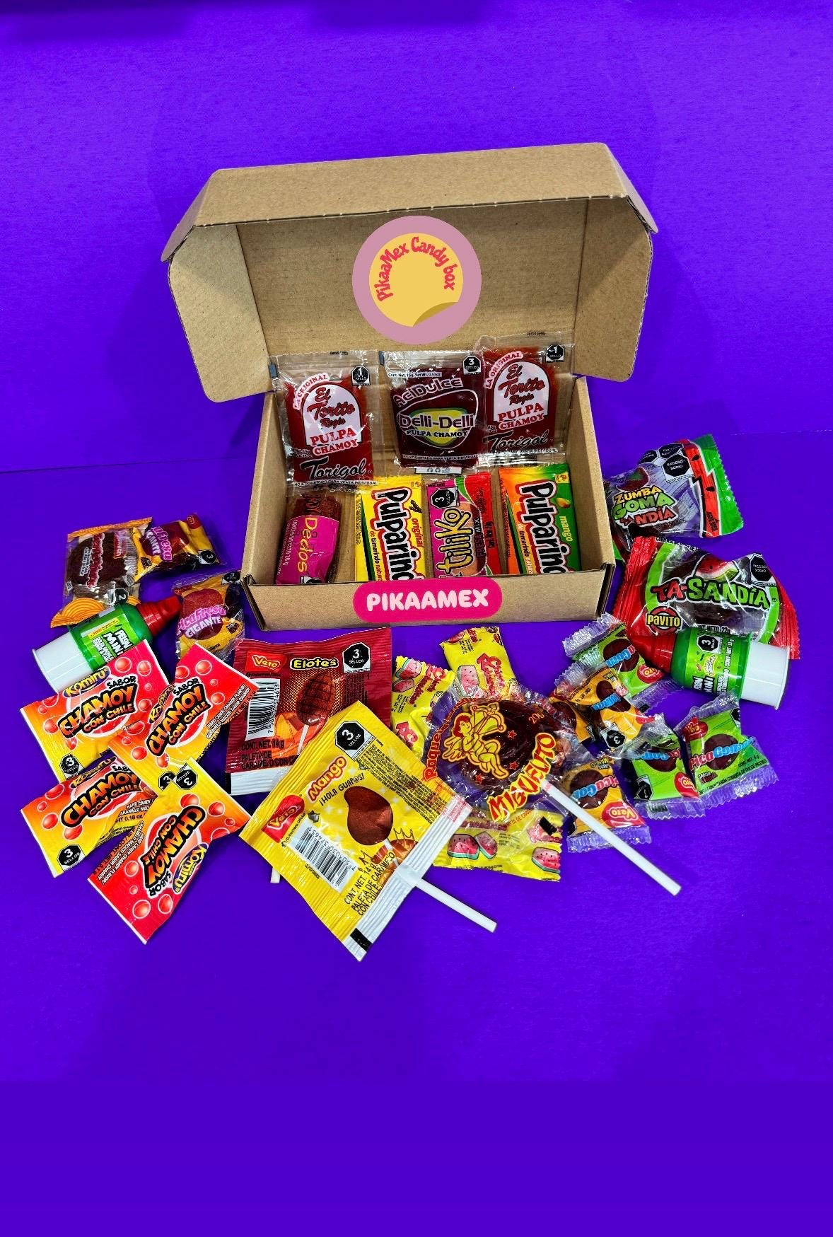 Mexican Candy Box, Candy Mix for Party, 30 Pz Mexican Candy Mix, Dulces ...