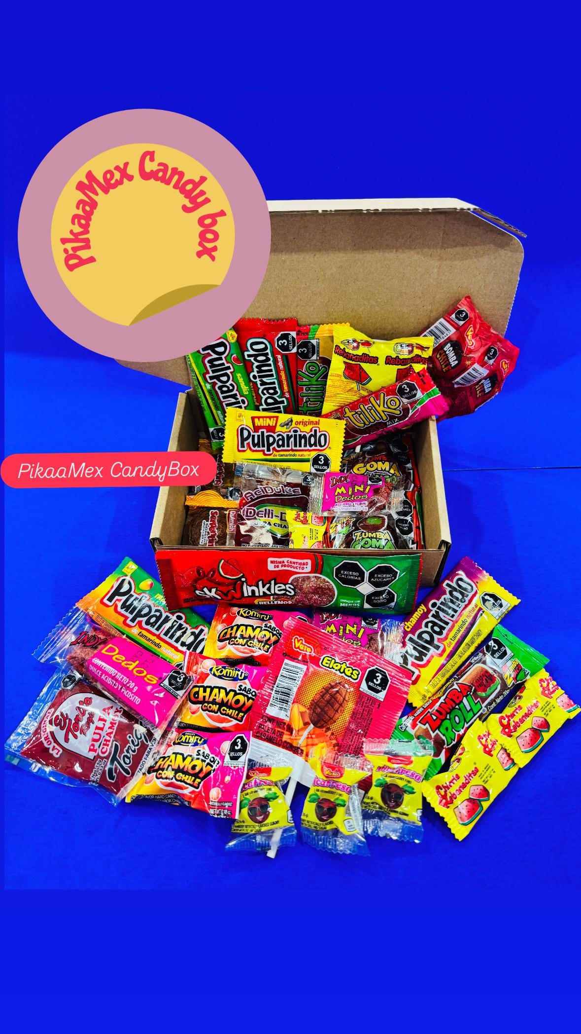 Mexican Candy Box, Candy Mix for Party, 30 Pz Mexican Candy Mix, Dulces ...