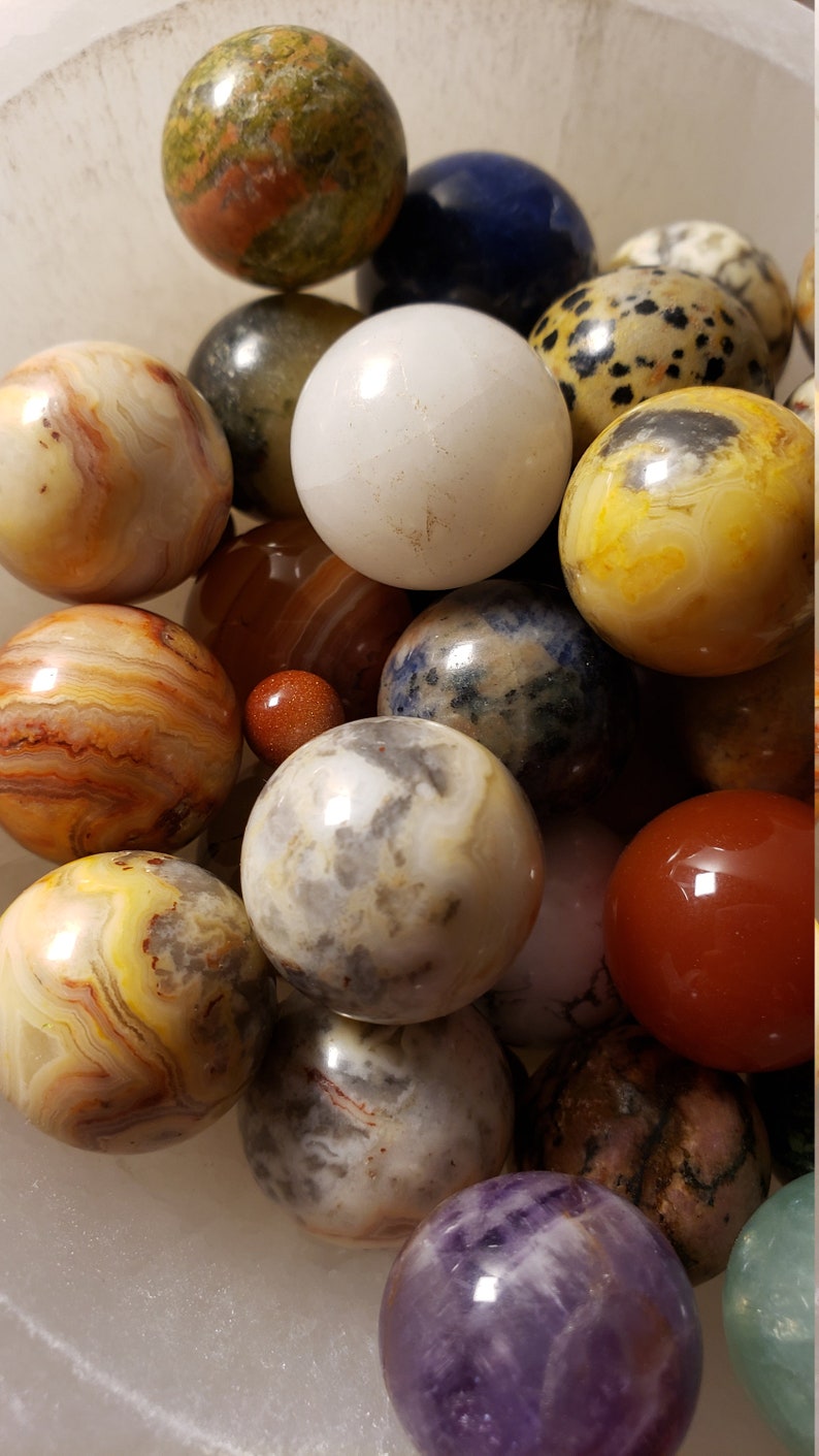 Mini Crystal Spheres 18-20MM Crystal Sphere - Etsy