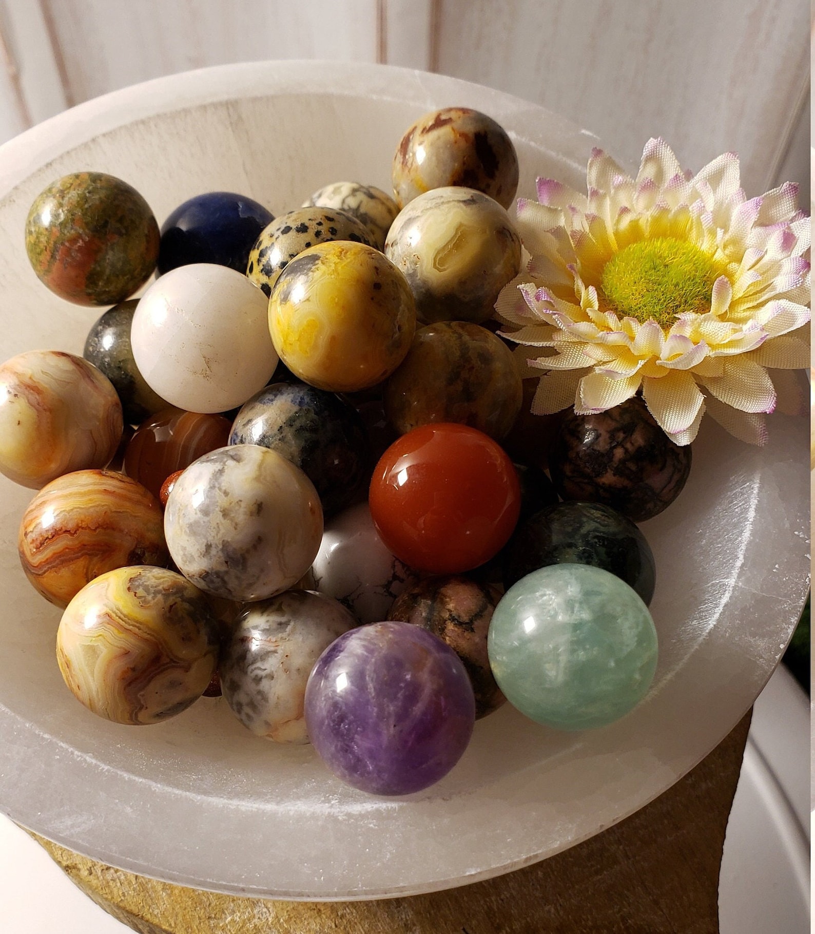 Mini Crystal Spheres, 18-20MM, Crystal Sphere - Etsy