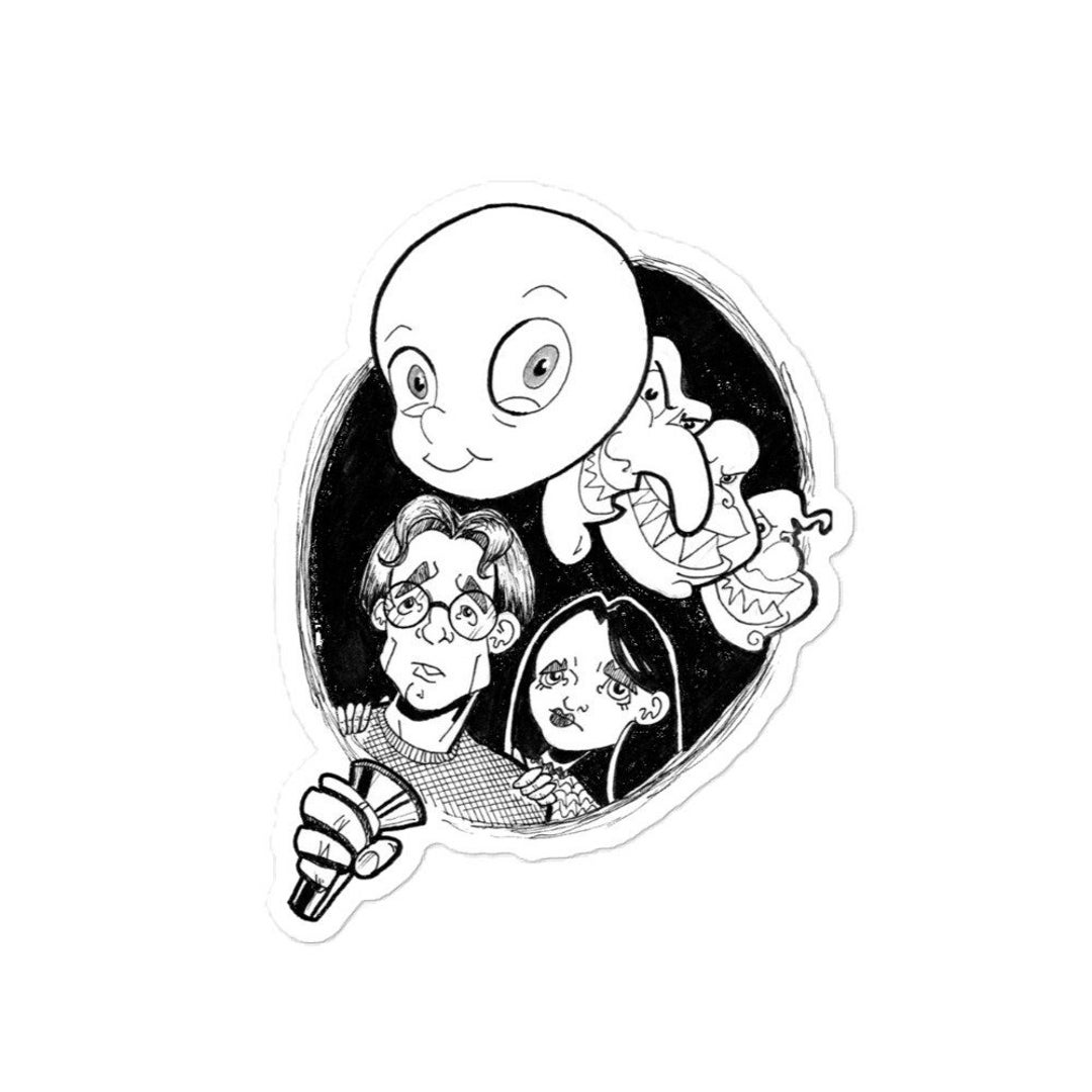 Casper Sticker - Etsy