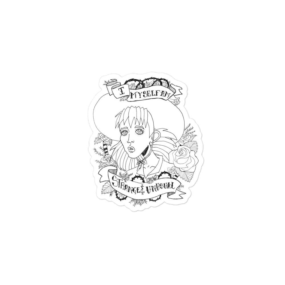 Beetlejuice Sticker - Etsy