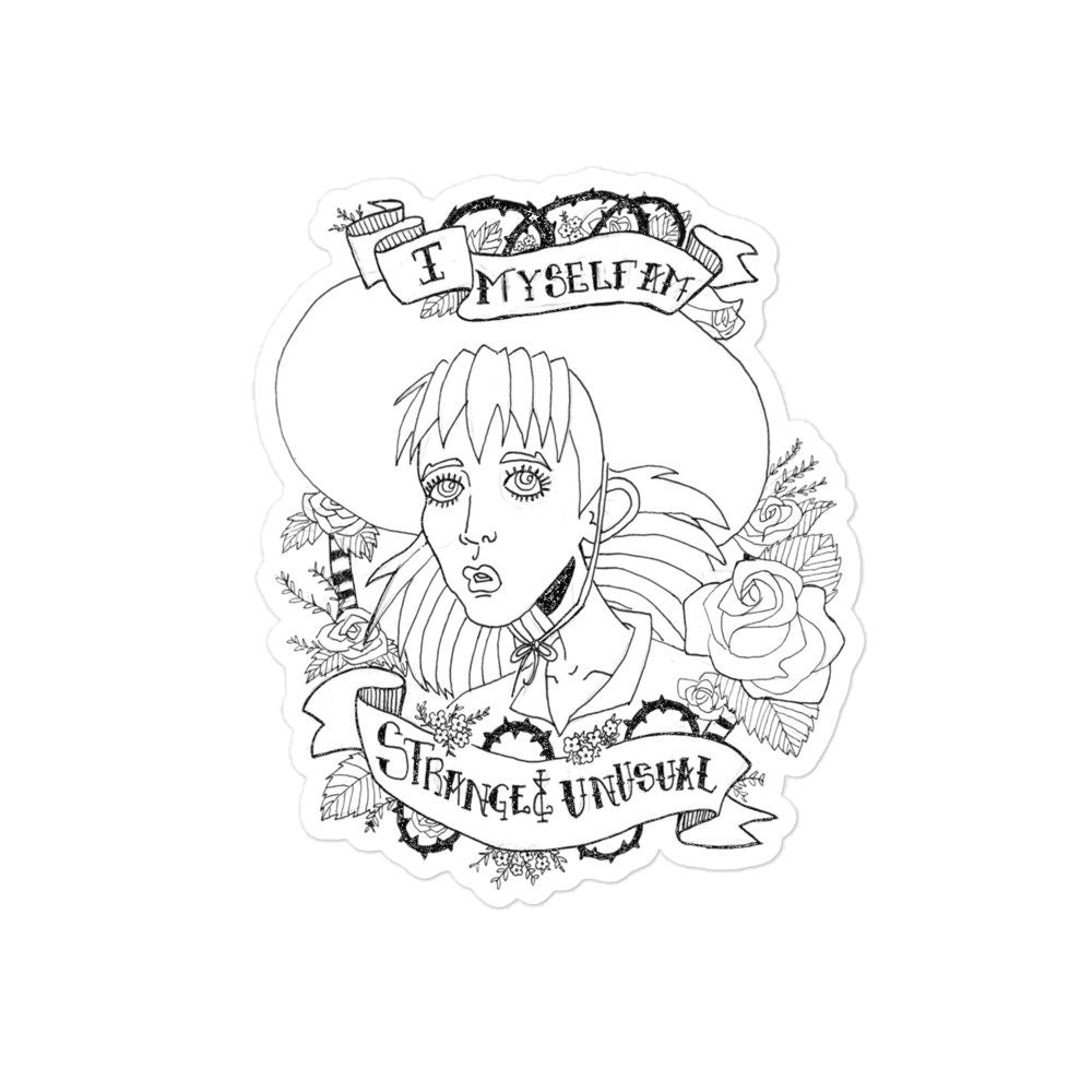 Beetlejuice Sticker - Etsy