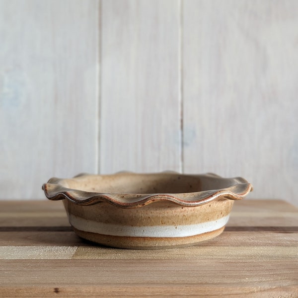 Ceramic Pie Dish - Etsy