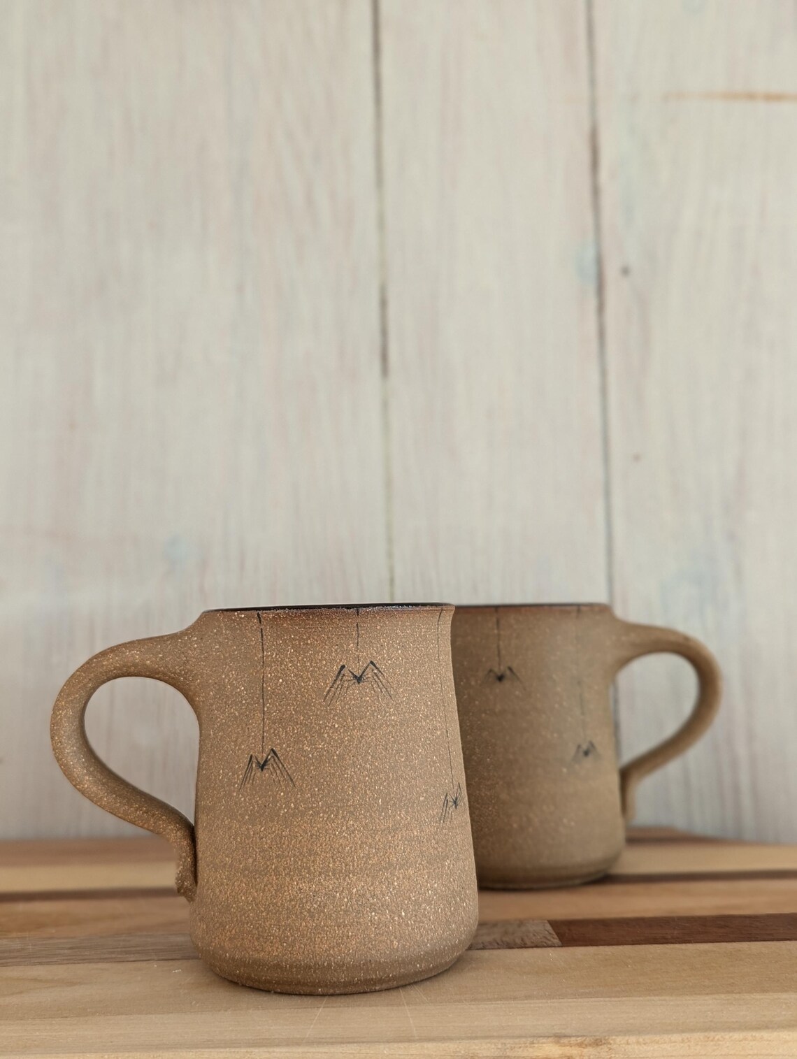 Spider Mug / Hand-painted Spider Mug / Hand-thrown Mug / Cozy Stoneware ...