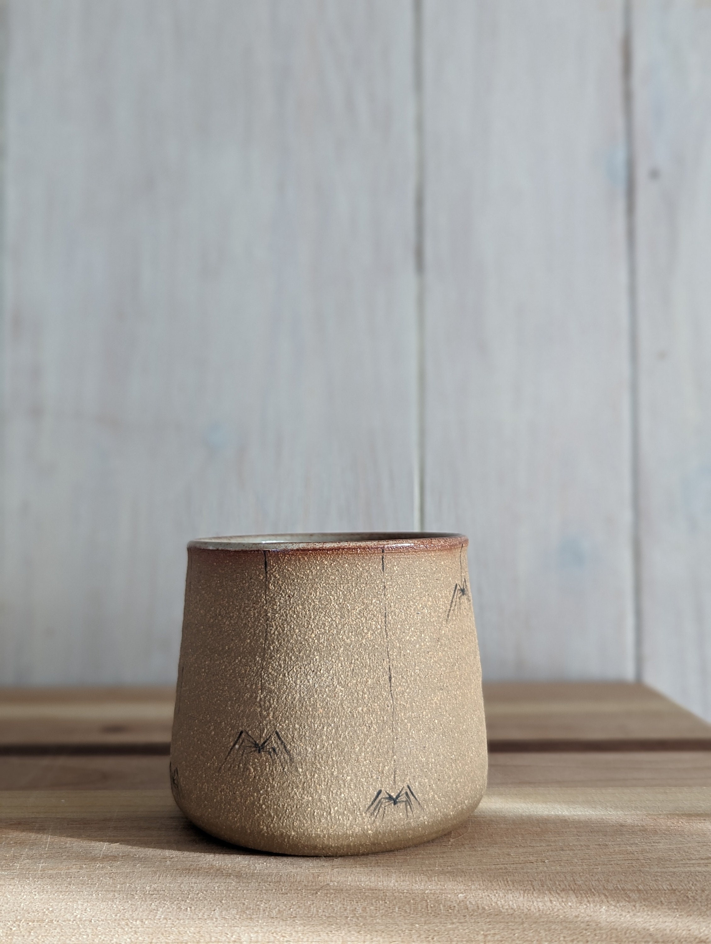 Spider Half Pint / Hand-painted Spider Cup / Ceramic Cup / Cozy ...