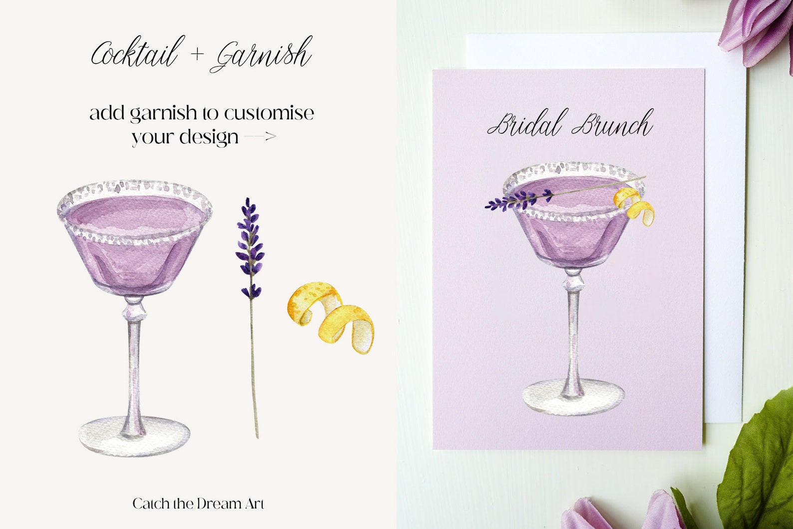 Watercolor Cocktail Clipart, Fruity Summer Fizz Alcohol Drink Aperol ...