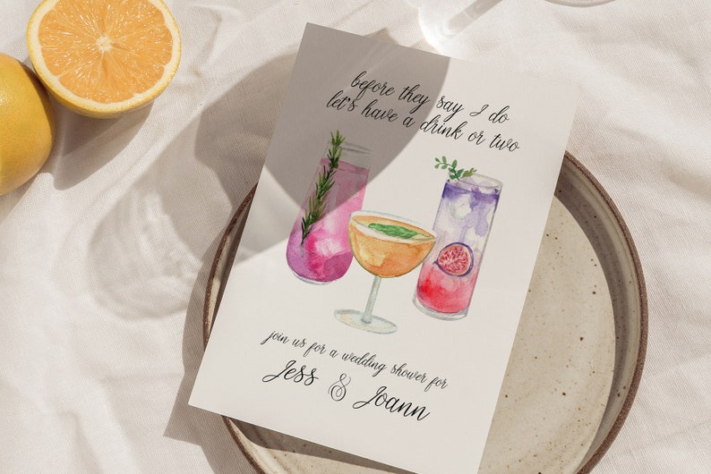 Watercolor Cocktail Clipart, Fruity Summer Fizz Alcohol Drink Aperol ...