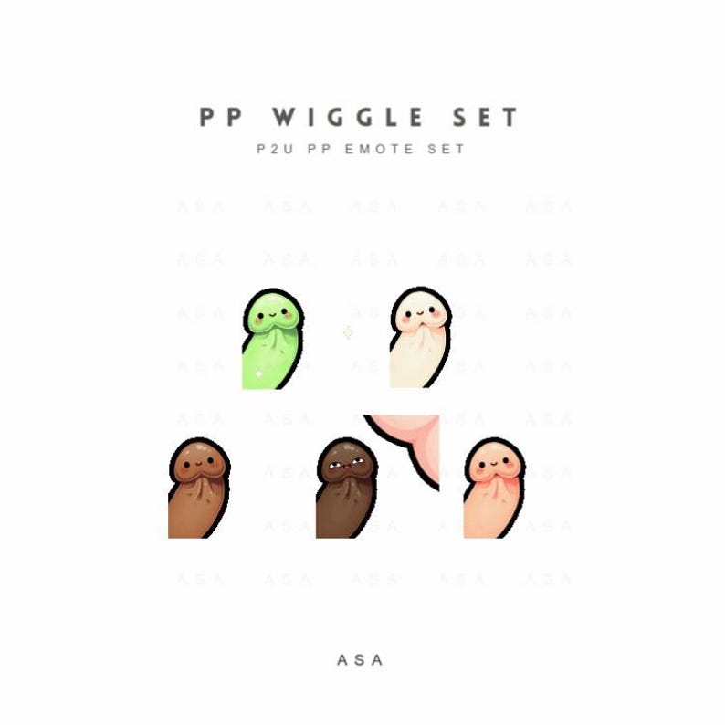 PP, Peen Animated Emote Bundle | Swaying PP Peen Emote Pack for Discord ...