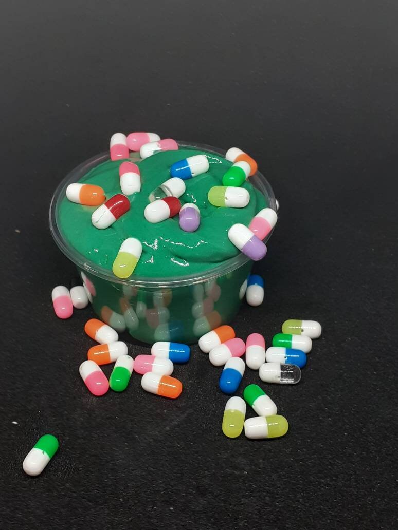 ADULTS ONLY Just like a pill slime with your own mini bottle | Etsy