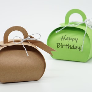 Favor Box, Fold Over Box, Cut File SVG DXF PDF and Others - Etsy