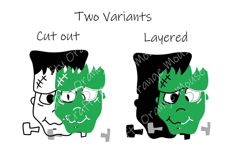 Frankenstein Halloween, Cut File, SVG, DXF and Others - Etsy