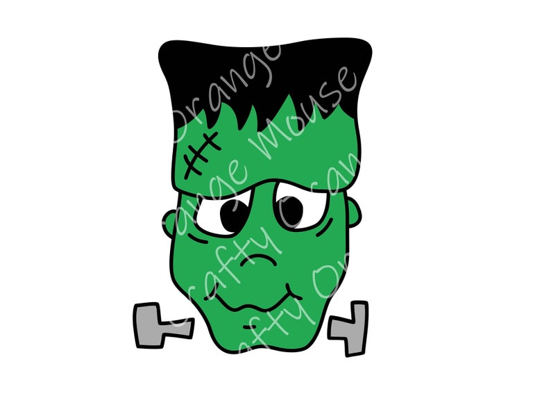 Frankenstein Halloween Cut File SVG DXF and Others - Etsy