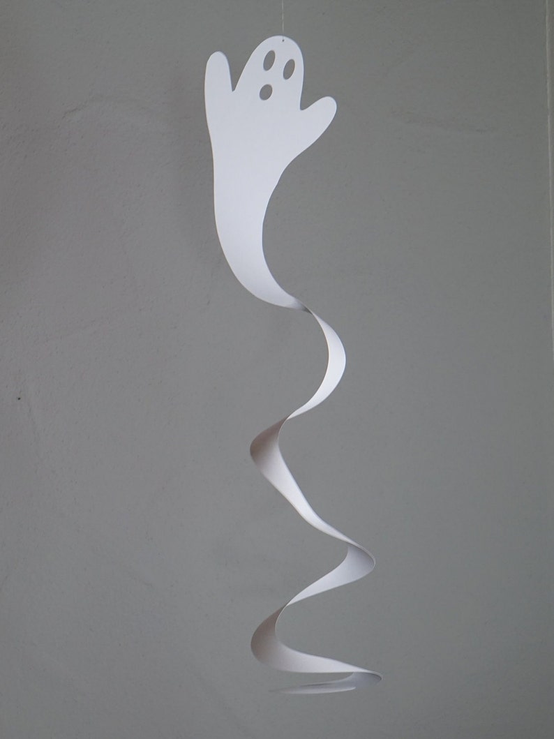 Spiral Ghost Halloween Decoration, Cut File SVG DXF PDF and Others - Etsy