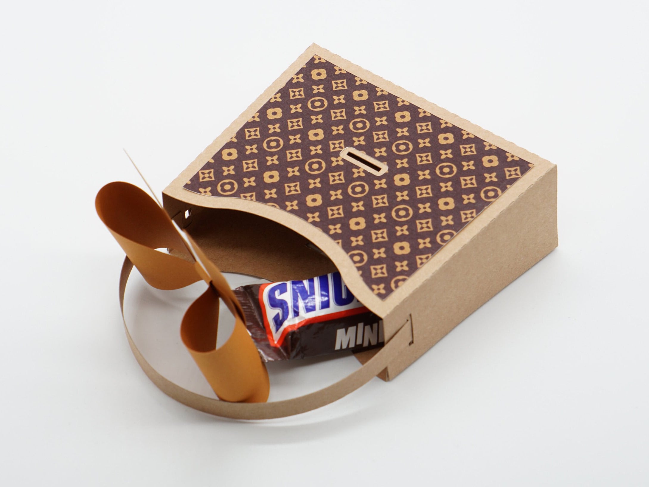 Handbag Box With Bow Cut File SVG DXF PDF and Others With - Etsy