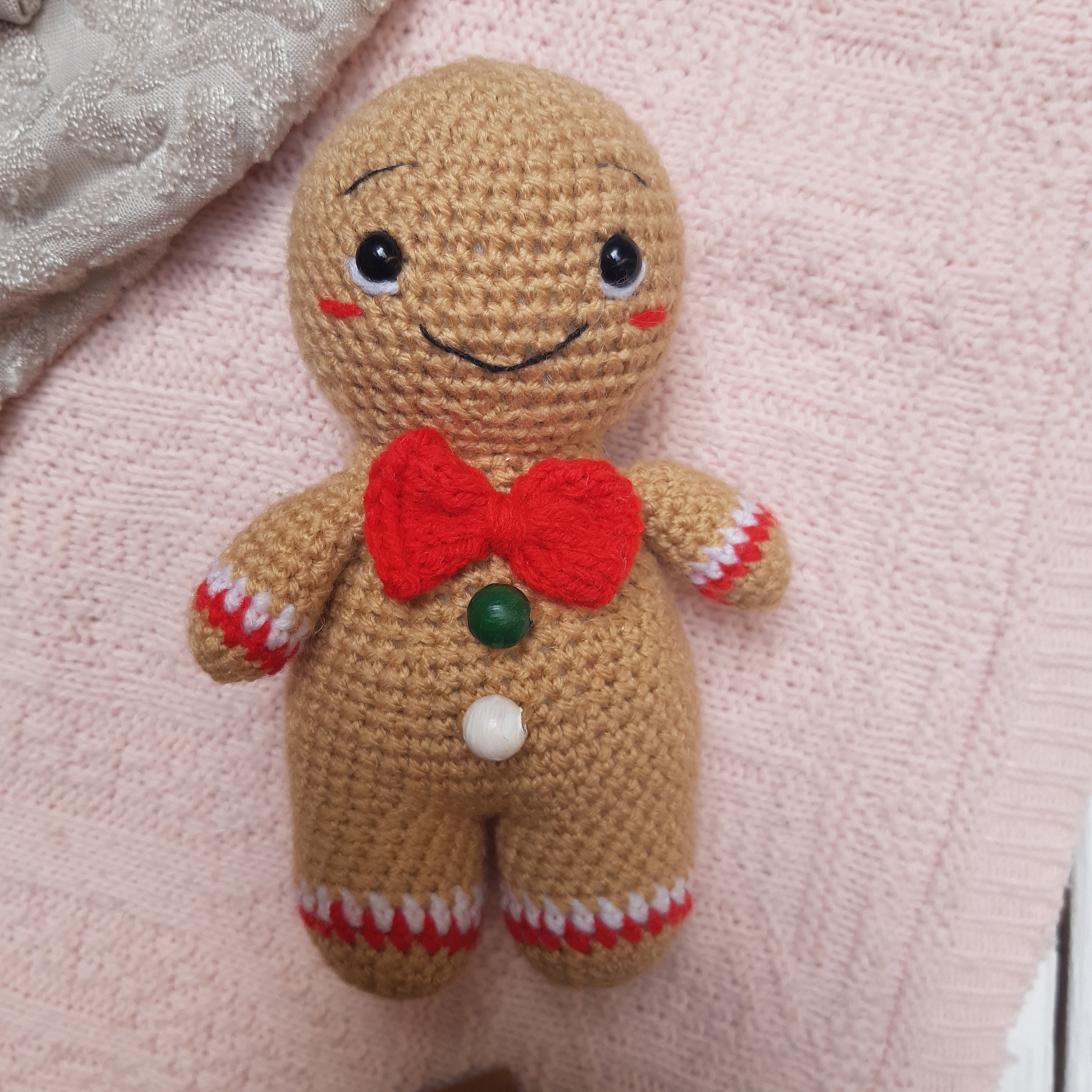 Gingerbread Man Toys Set of 2 Christmas Toys Stuffed Toys Plushie Toys ...
