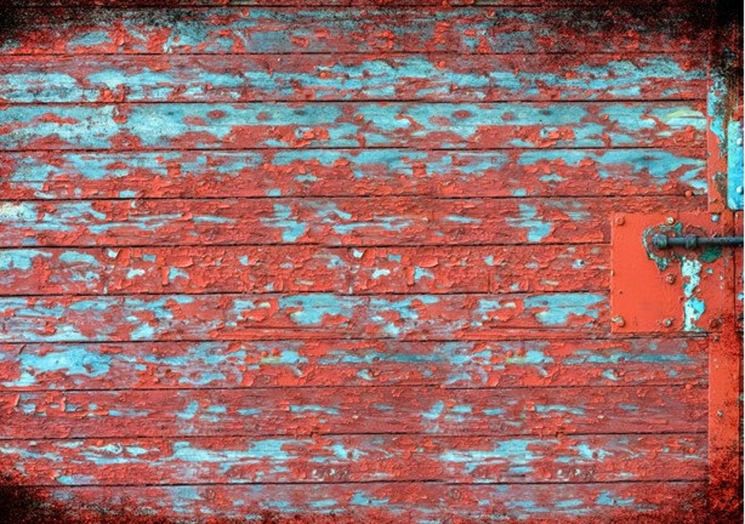 Roycycled Decoupage Paper | Chippy Wood 20" X 29" Sheet - Etsy