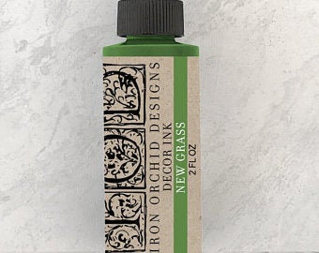 IOD Decor Ink New Grass by Iron Orchid Designs - Etsy
