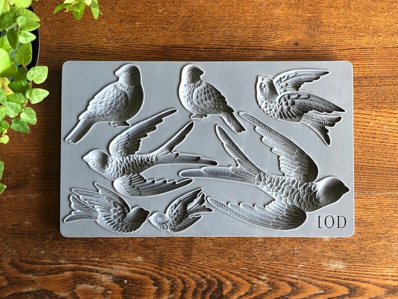 Birdsong Iod Decor Mould 6 X 10 - Etsy