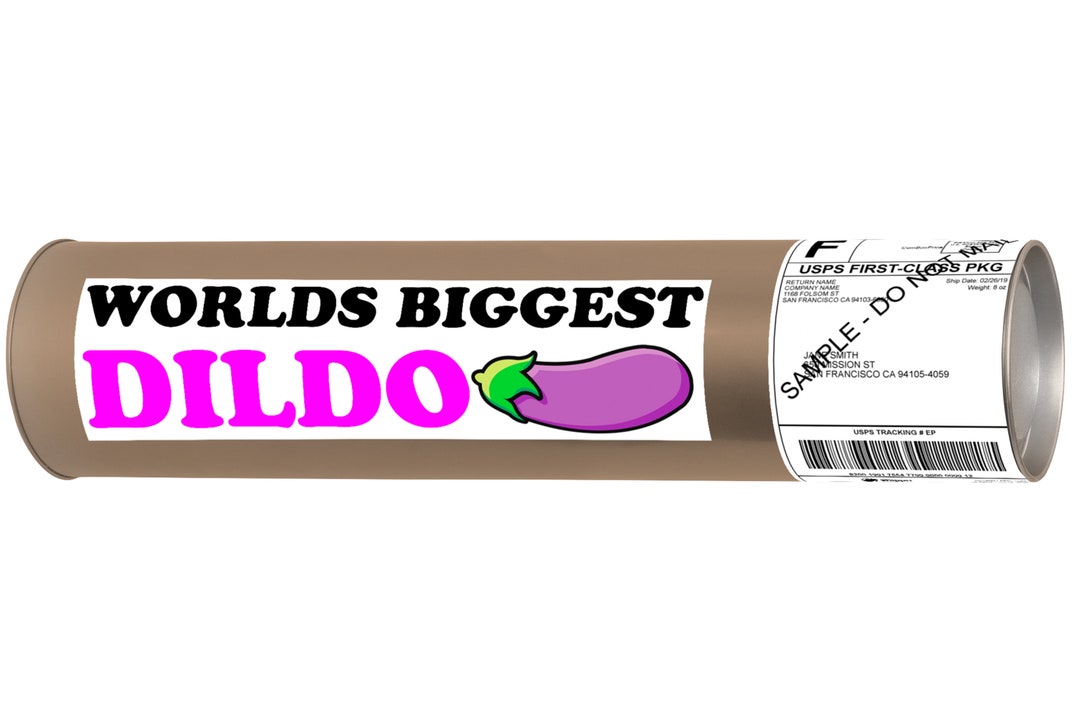 Worlds Biggest Dildo Prank Package Embarrassing Mortifying Postal Prank ...