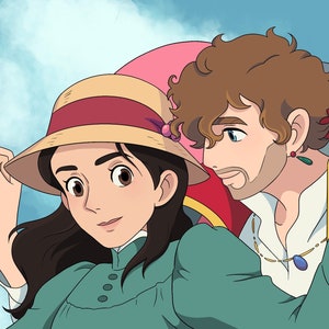 Cartoon/anime Custom Redraw - Etsy