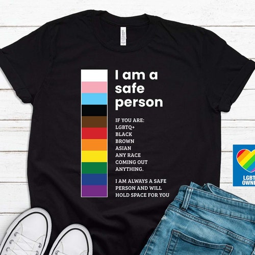 LGBTQ Pride Ally Shirt Pride Month Progress Pride Flag - Etsy
