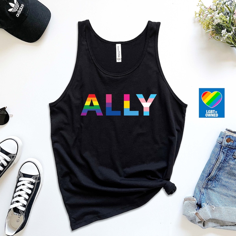 Lgbt Ally Pin - Etsy