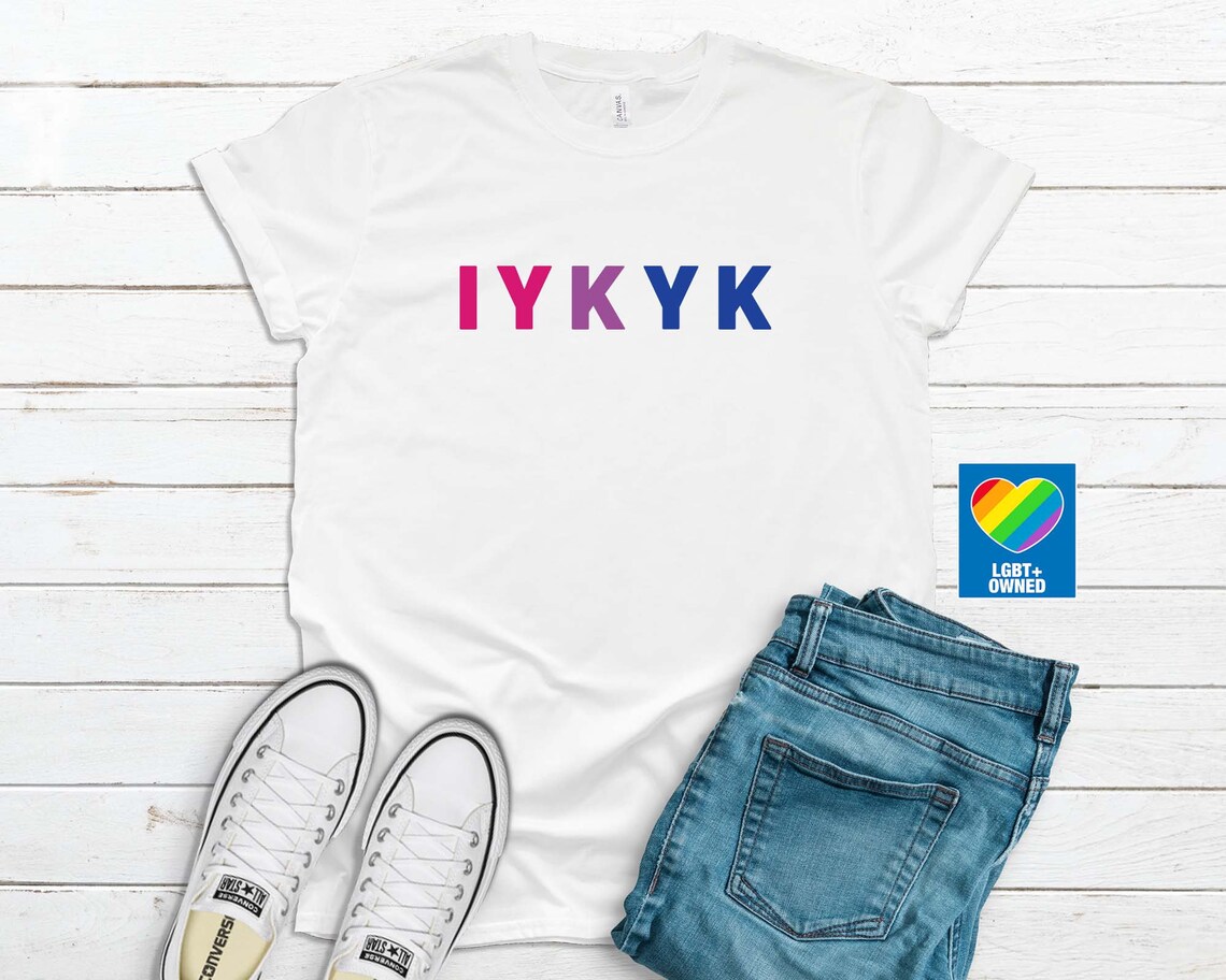 Subtle Bi Pride Shirt Bisexual Shirt Discreet Pride Subtle - Etsy