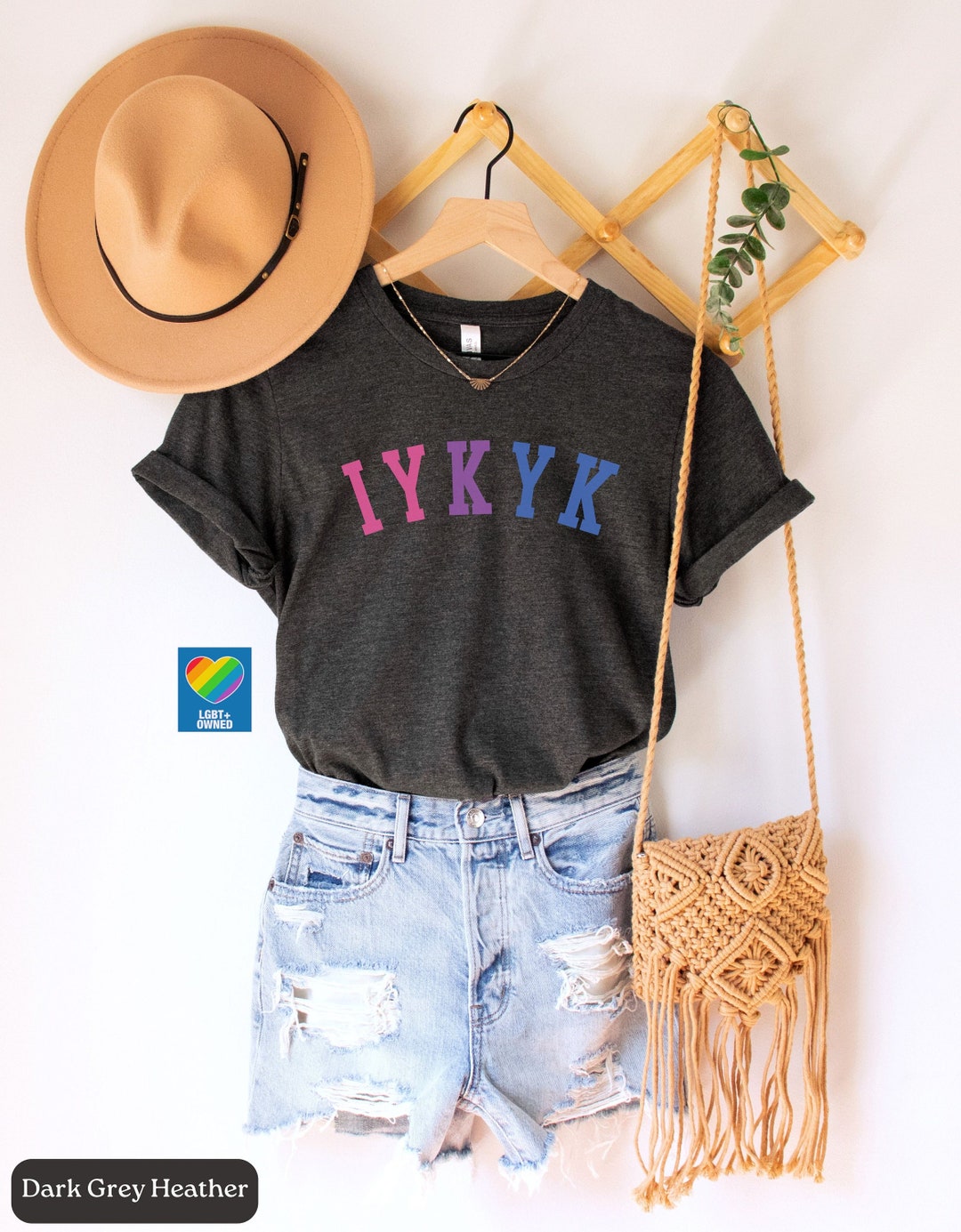 Subtle Bi Pride Shirt Bisexual Shirt Discreet Pride Subtle Pride Shirt ...