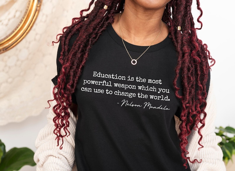 Black History Month Teacher Shirt, Teacher Gifts, Inspirational Quotes ...