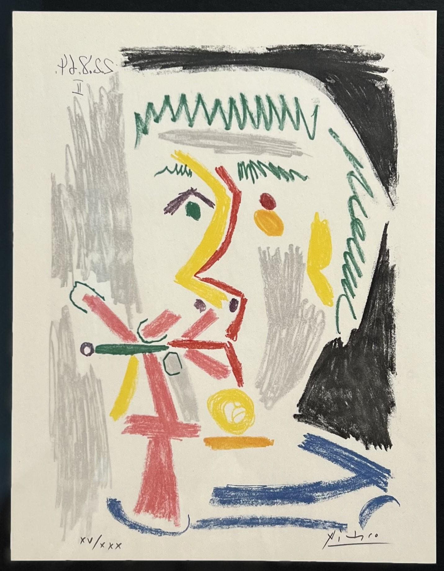 Pablo Picasso "fumeur 11" Original Litho Signed in Pencil by Picasso ...