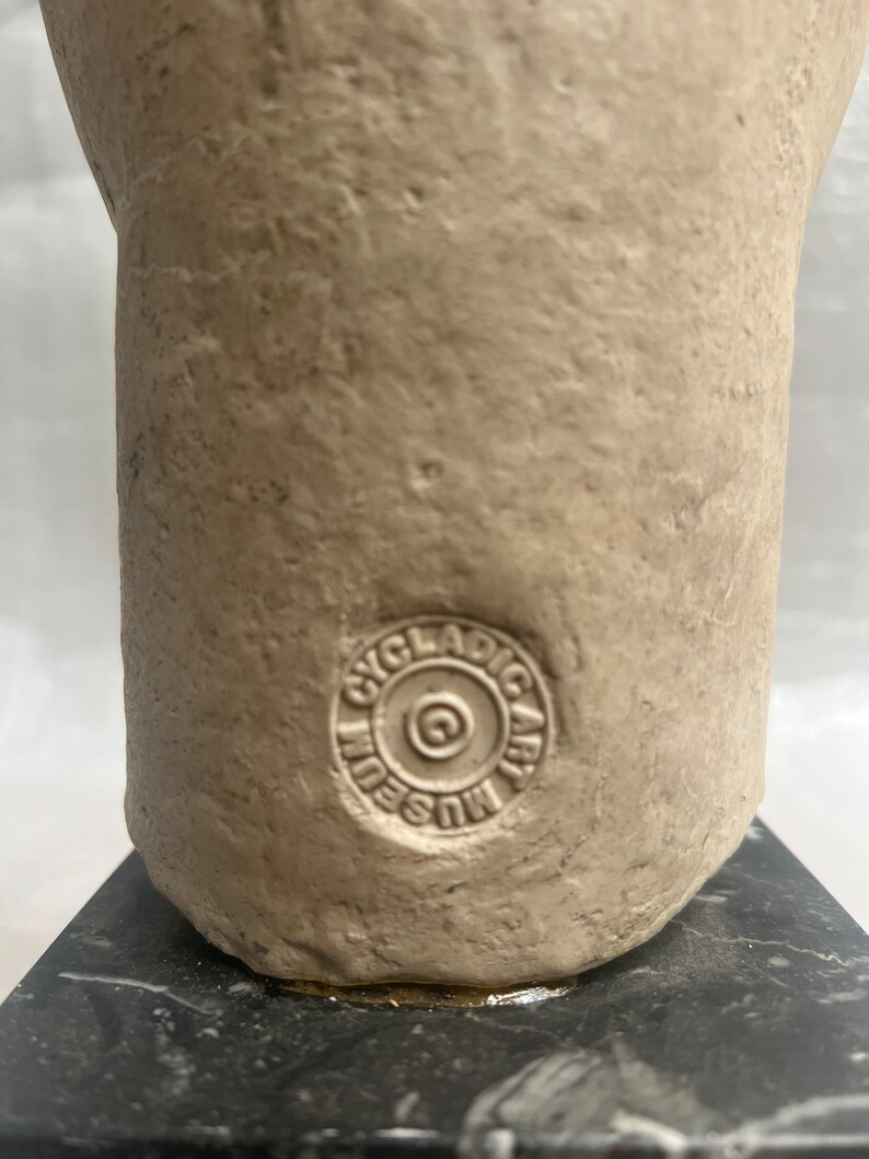 Cycladic Head Cycladic Art Museum Sculpture Greece - Etsy