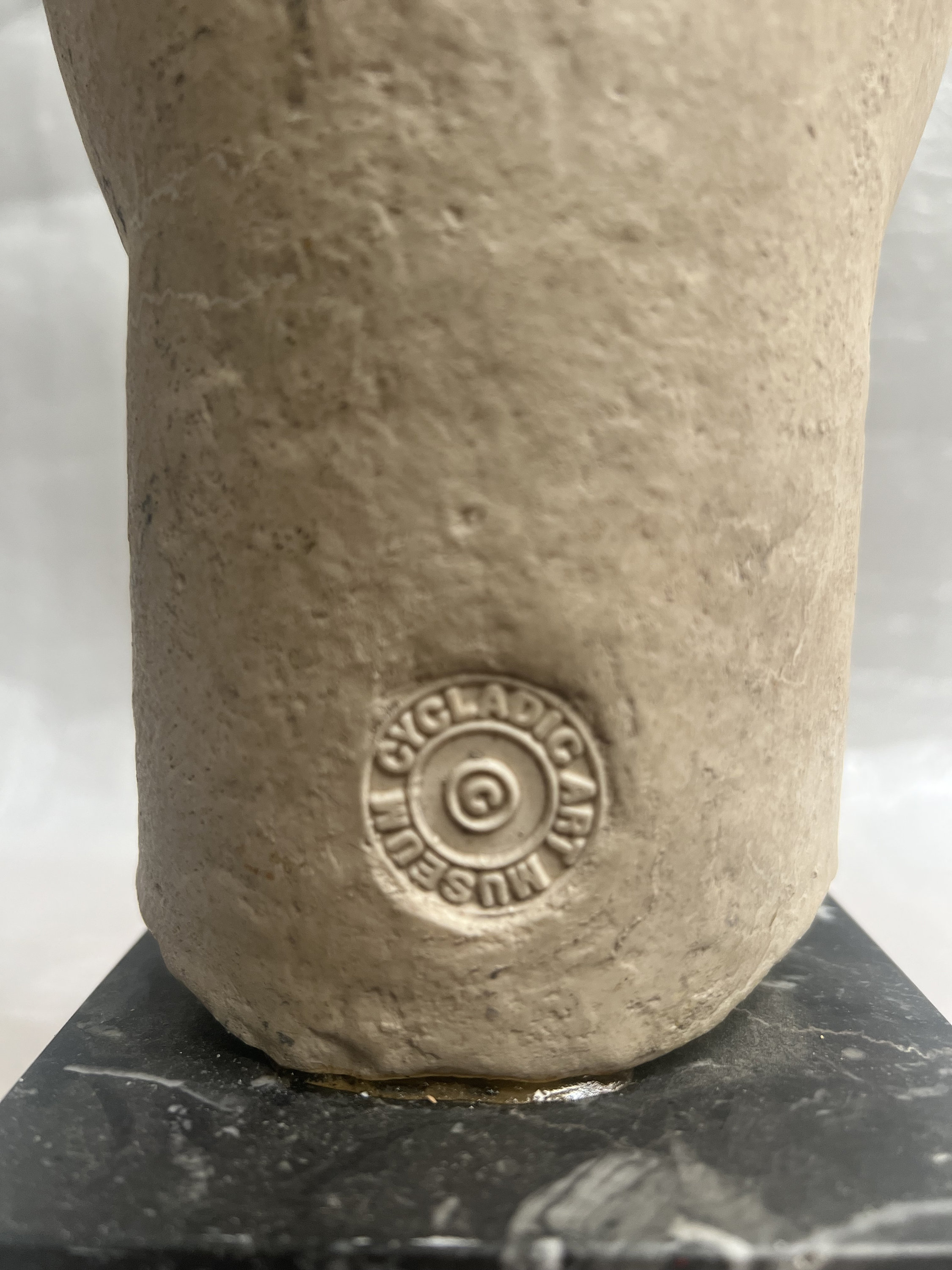 Cycladic Head Cycladic Art Museum Sculpture Greece - Etsy