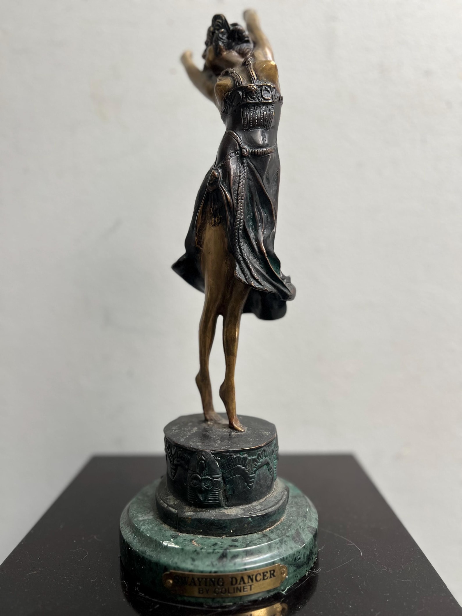 Claire Jeanne Roberte Colinet 1885 1950 swaying Dancer Stunning Bronze ...