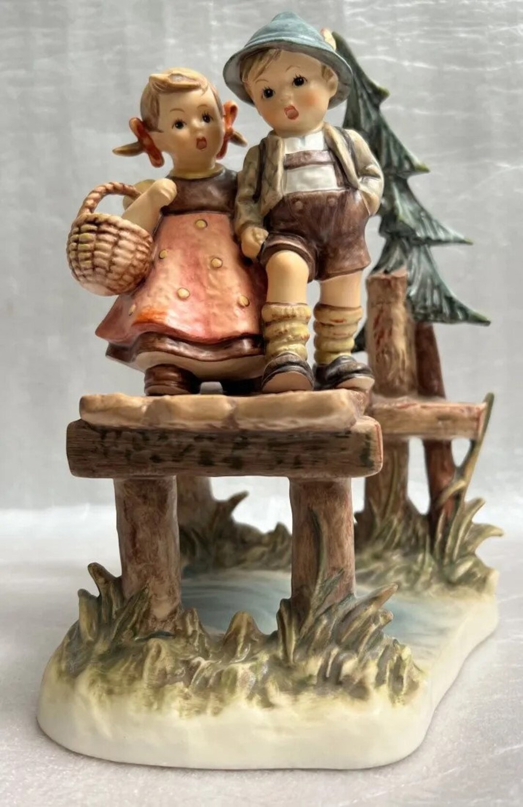 GOEBEL HUMMEL GERMANY Figurines "on Our Way" Large Rare Porcelain #472 - Etsy