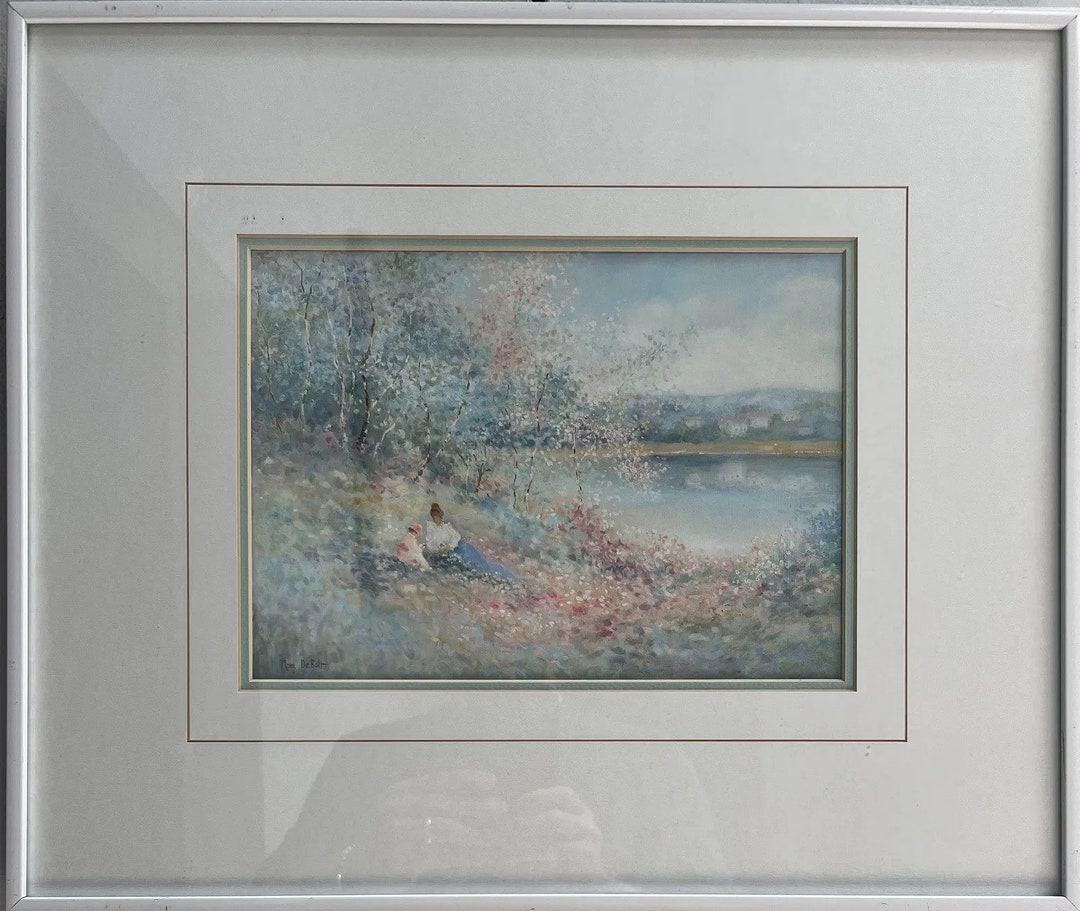 NORA DEBOLT Landscape Signed Lower Left - Etsy