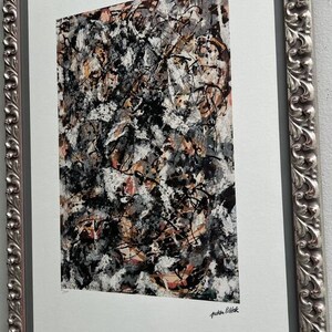 JACKSON POLLOCK 1912-1956 AMERICAN, Signed & Numbered in Pencil With ...
