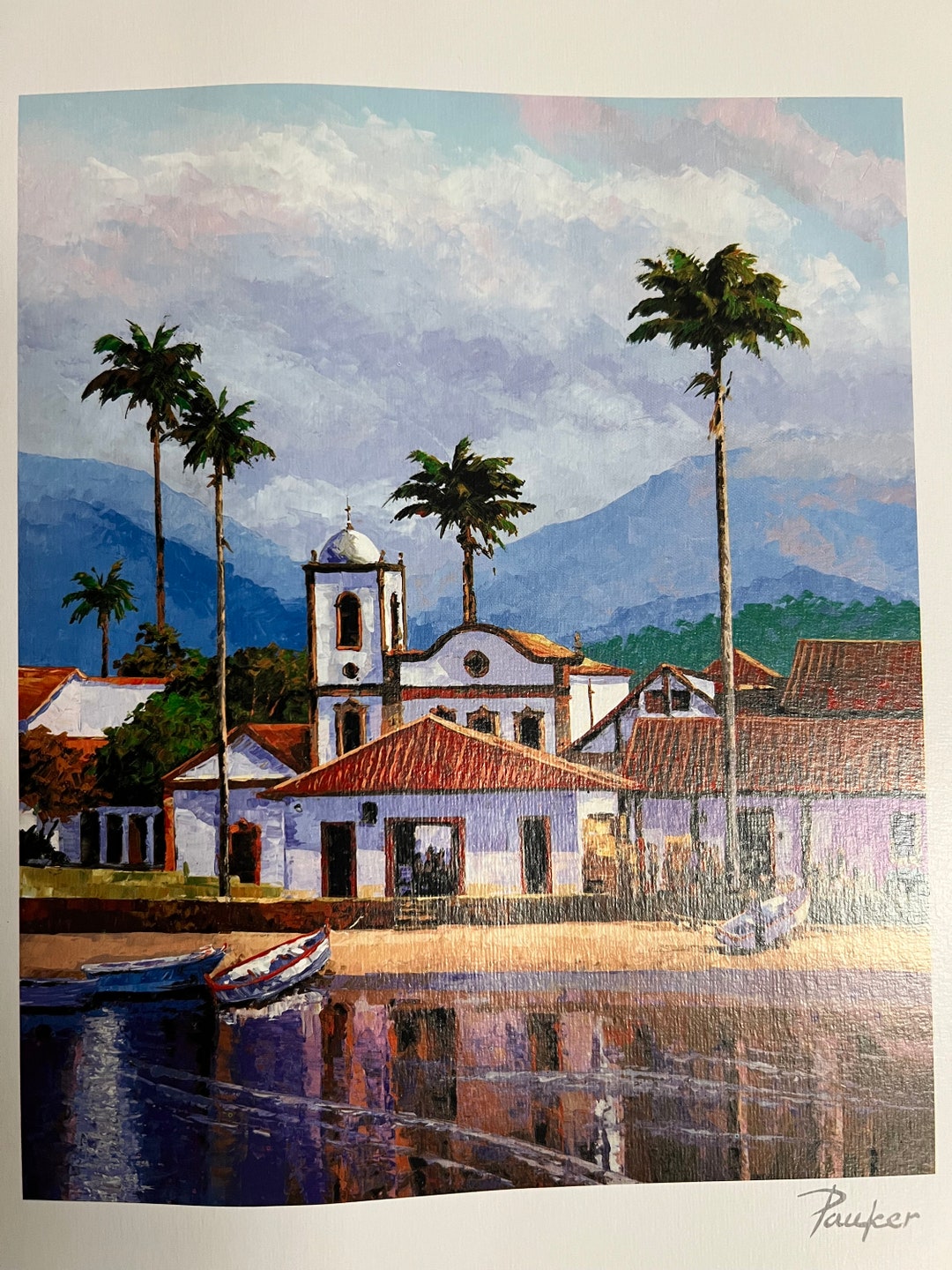 Alex Pauker "reflections" 2002 Signed in Plate Seriolithograph W COA - Etsy