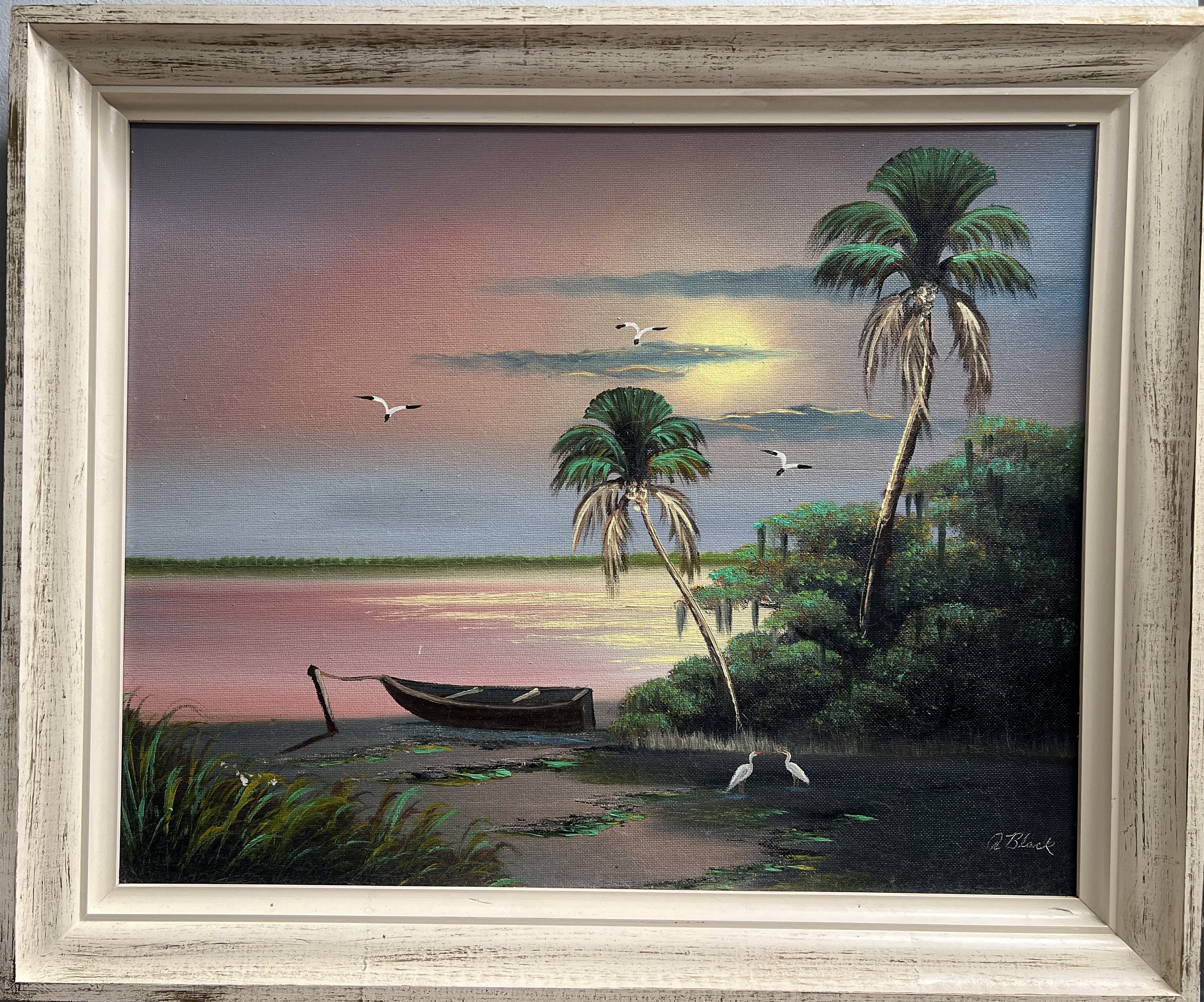 Early Work by AL BLACK Florida Highwaymen, Stunning Detail St Lucie ...