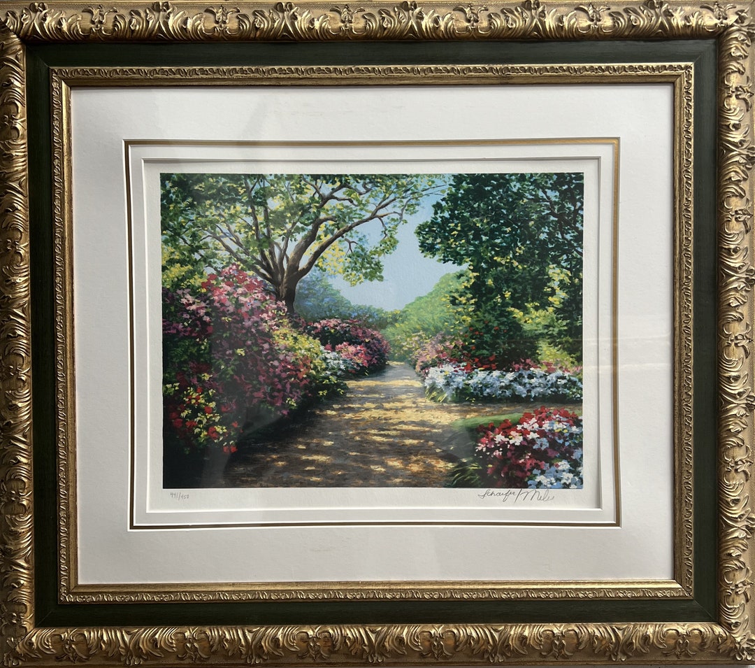 Schaefer Miles "arbor Entrance" Serigraph,hand Signed & Numbered by ...
