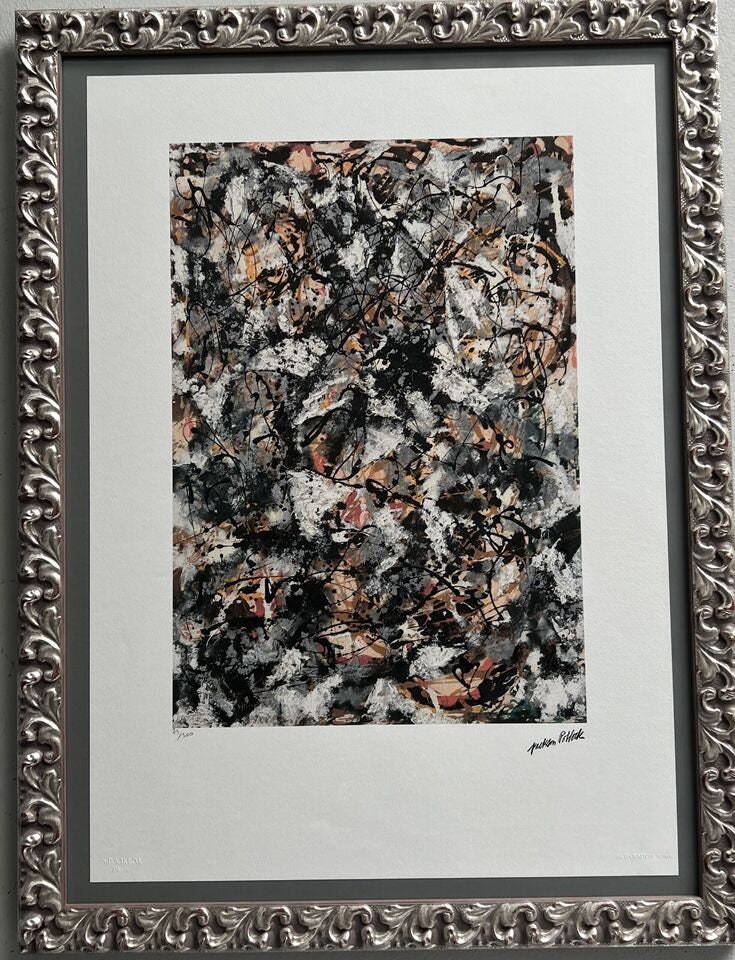 JACKSON POLLOCK 1912-1956 AMERICAN, Signed & Numbered in Pencil With ...