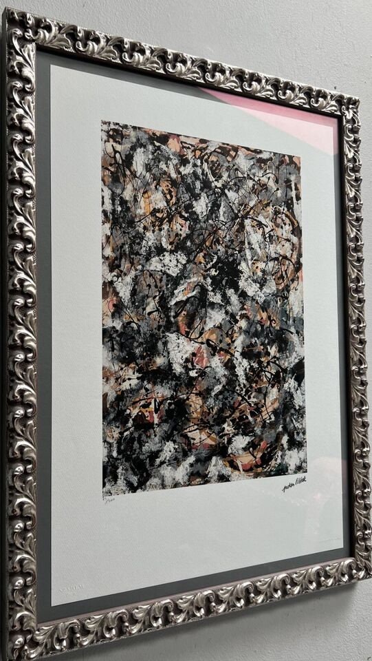 JACKSON POLLOCK 1912-1956 AMERICAN, Signed & Numbered in Pencil With ...
