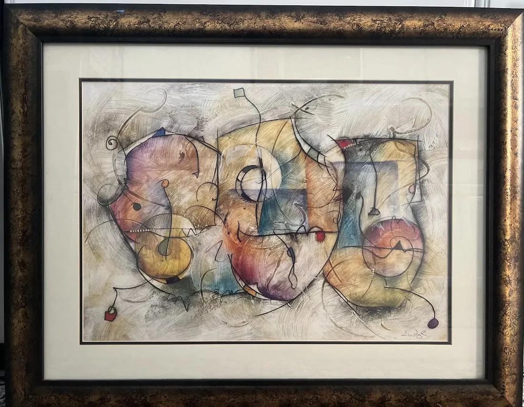 Eric Waugh "bravo" Lithograph Signed Beautifully Framed - Etsy