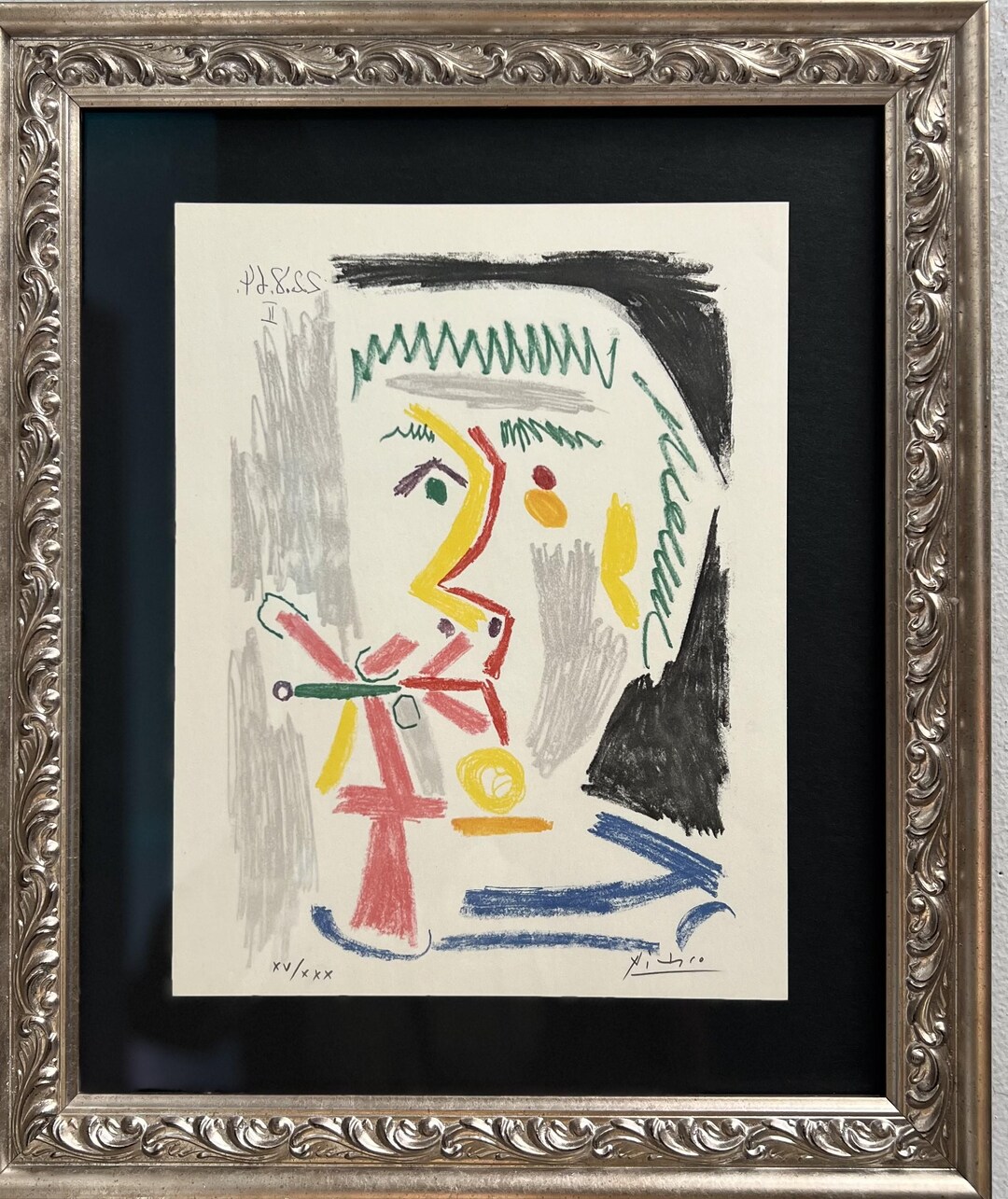 Pablo Picasso "fumeur 11" Original Litho Signed in Pencil by Picasso ...