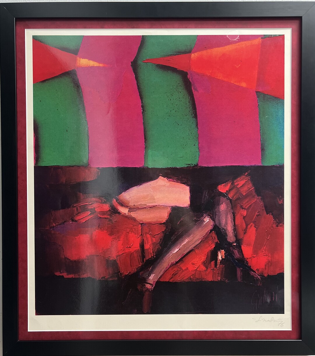 Nicola Simbari Absolutely Gorgeous Framed Hand Signed Dated 1976 - Etsy