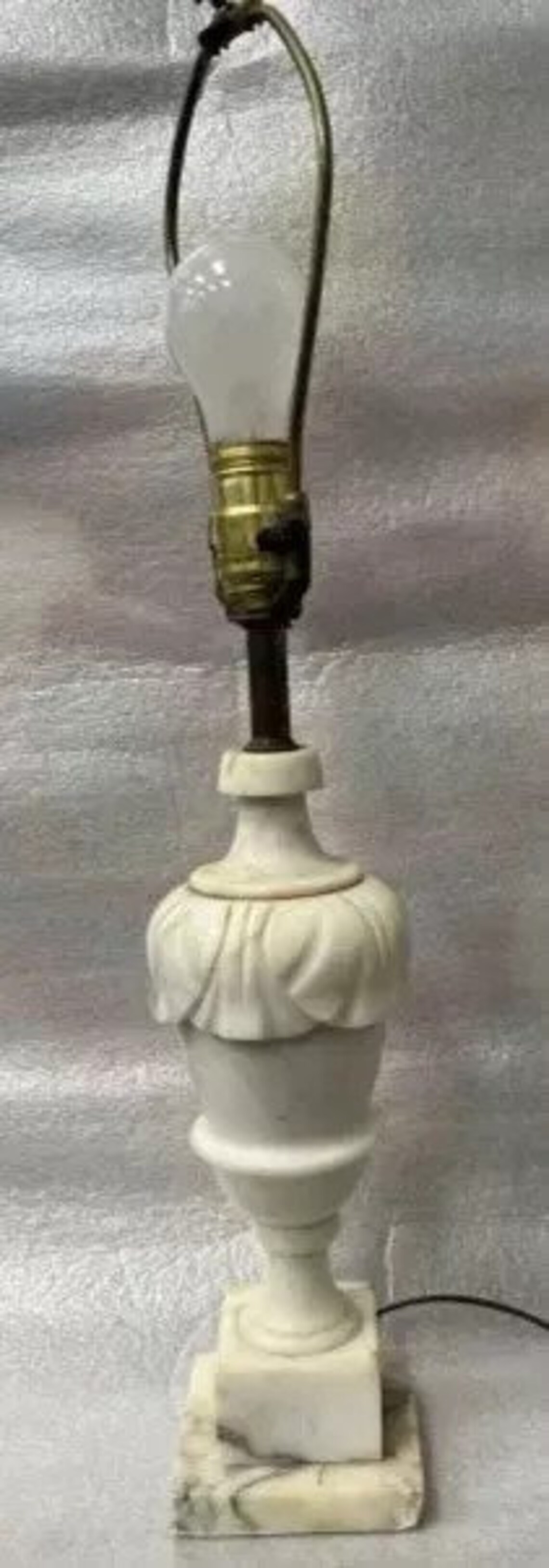 Pair of Antique Marbel Table Lamps Made in Italy - Etsy